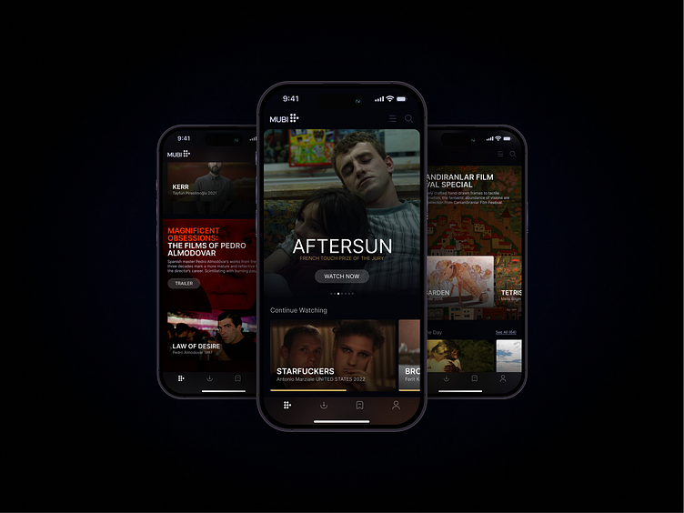 MUBI - Concept Redesign for Movie App by Eren Yılmaz on Dribbble