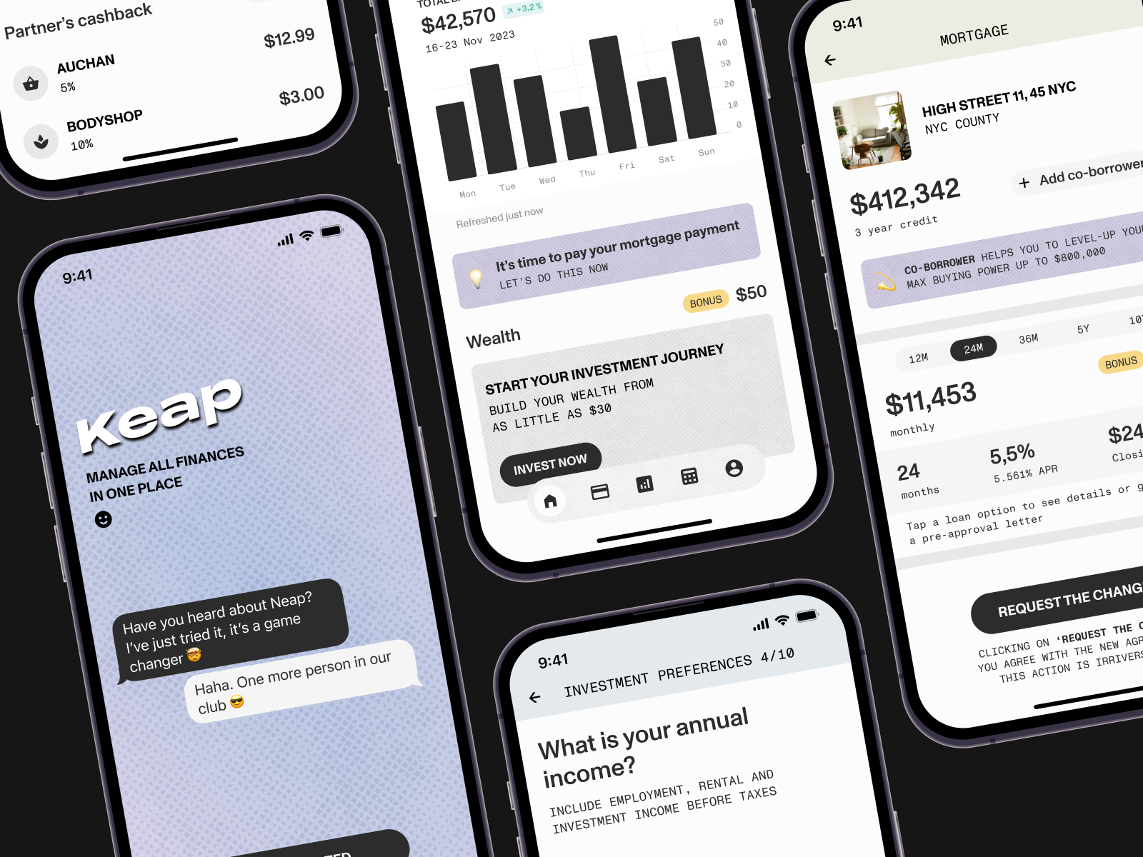 Keap - Mobile app banking for long-term wealth building by Phenomenon ...