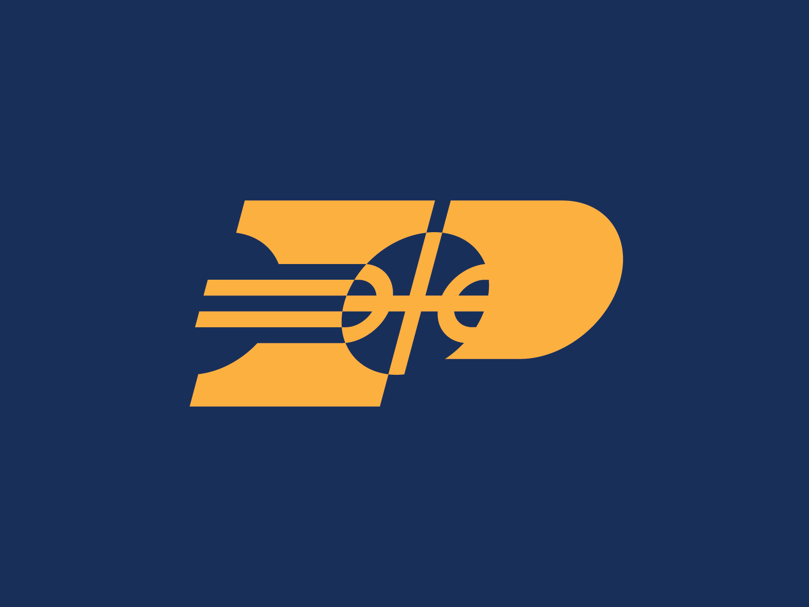 Indiana Pacers Concept Logo by Sean McCarthy on Dribbble