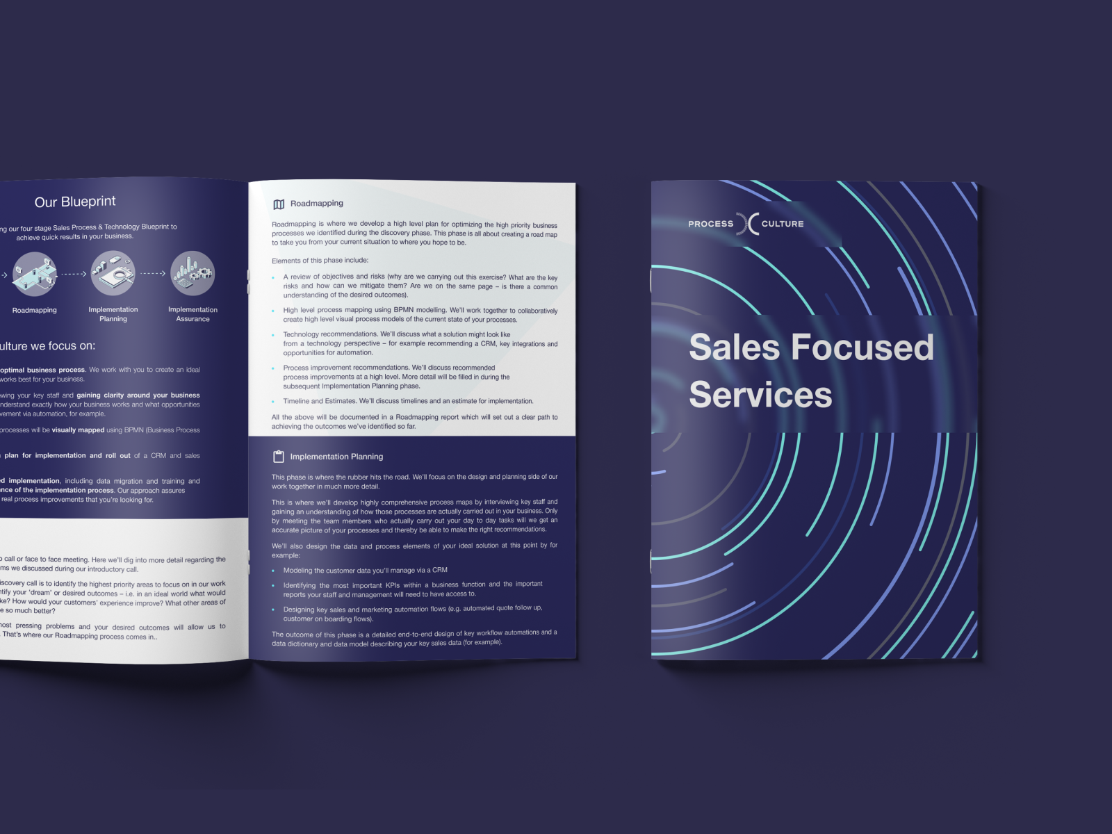 Process Culture. Brochure by Dmytro Shmatko on Dribbble
