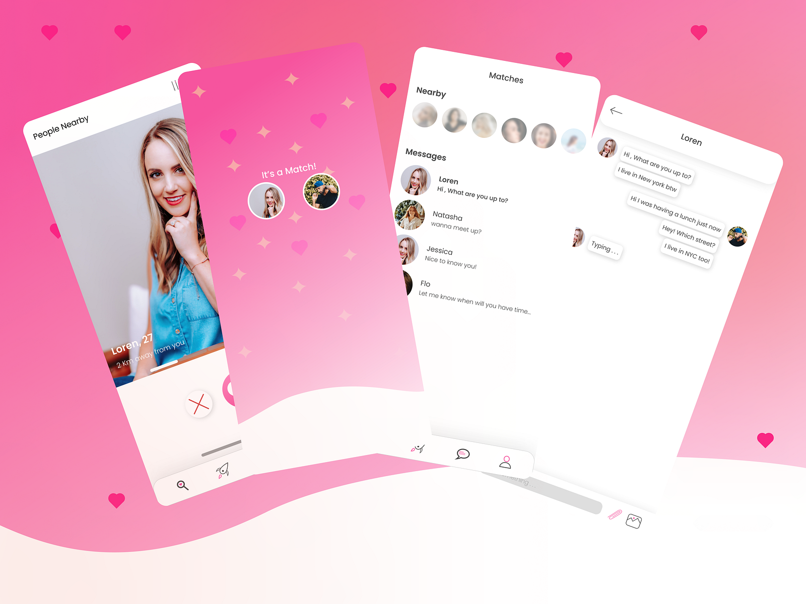 Dating App template by Indra on Dribbble