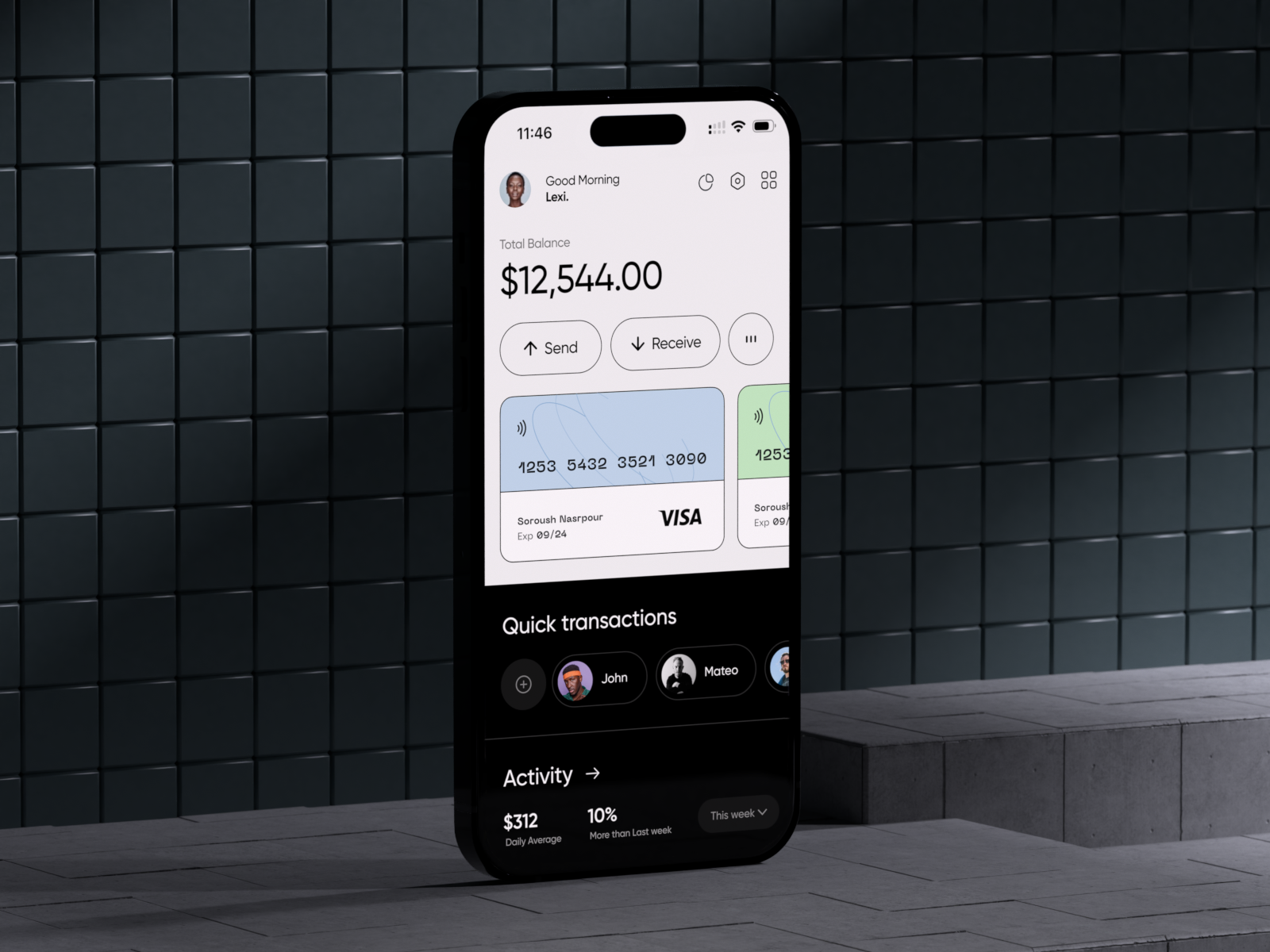 Fintech Mobile App Design by Alireza Mp for Duxica on Dribbble