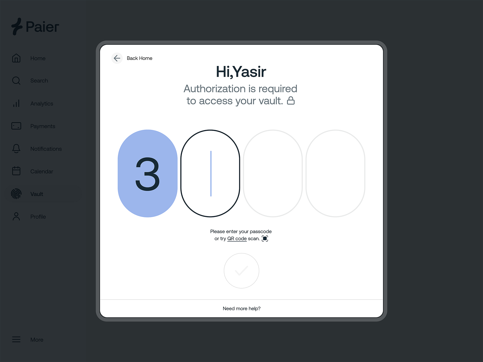 Two-Factor Authentication Pop-ups by Yasir Ekinci on Dribbble