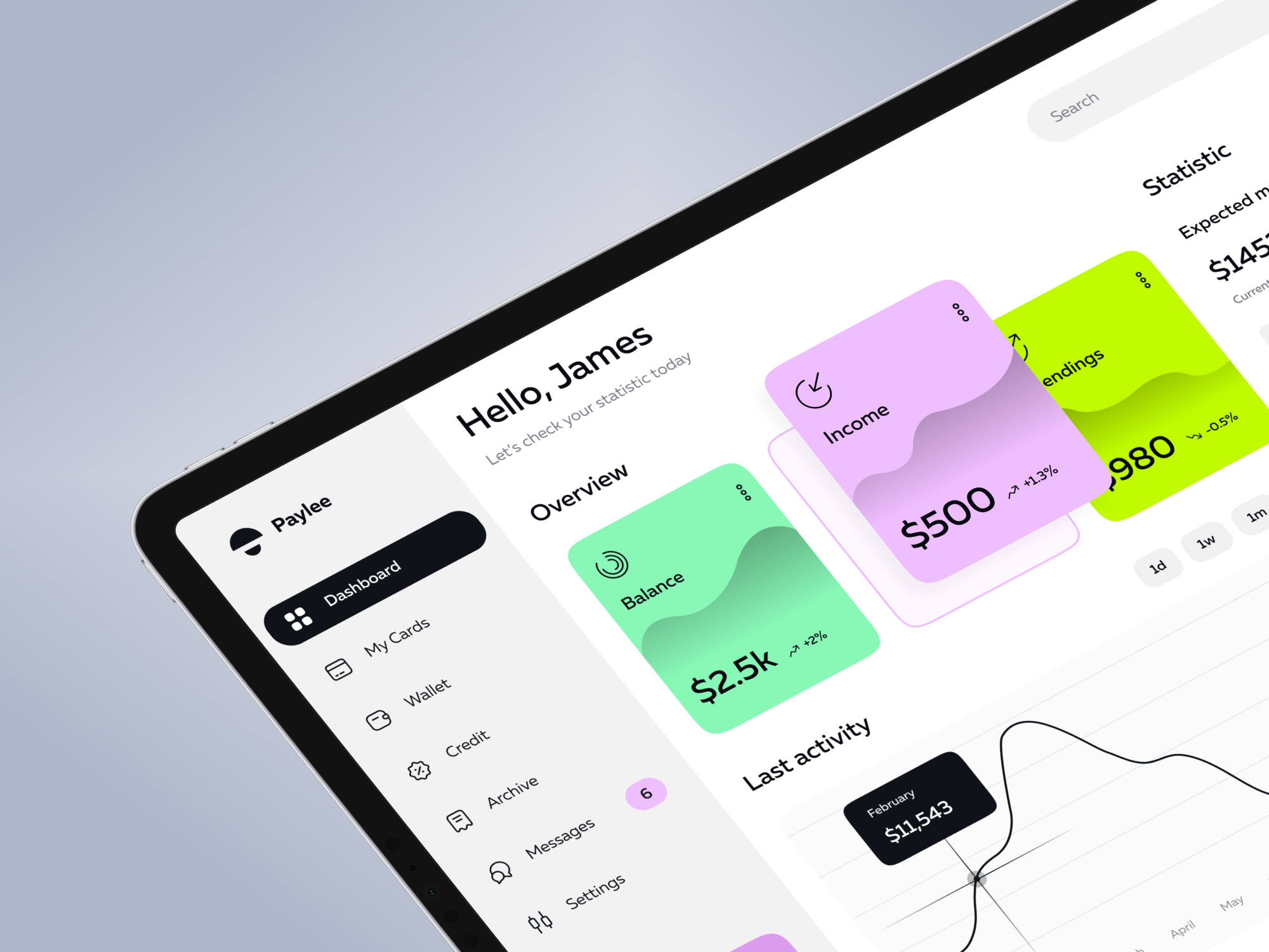 Paylee online banking by Layo on Dribbble