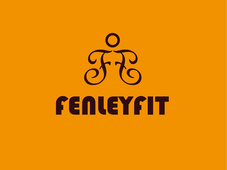 FF fitness style logo by Hasan Ali on Dribbble