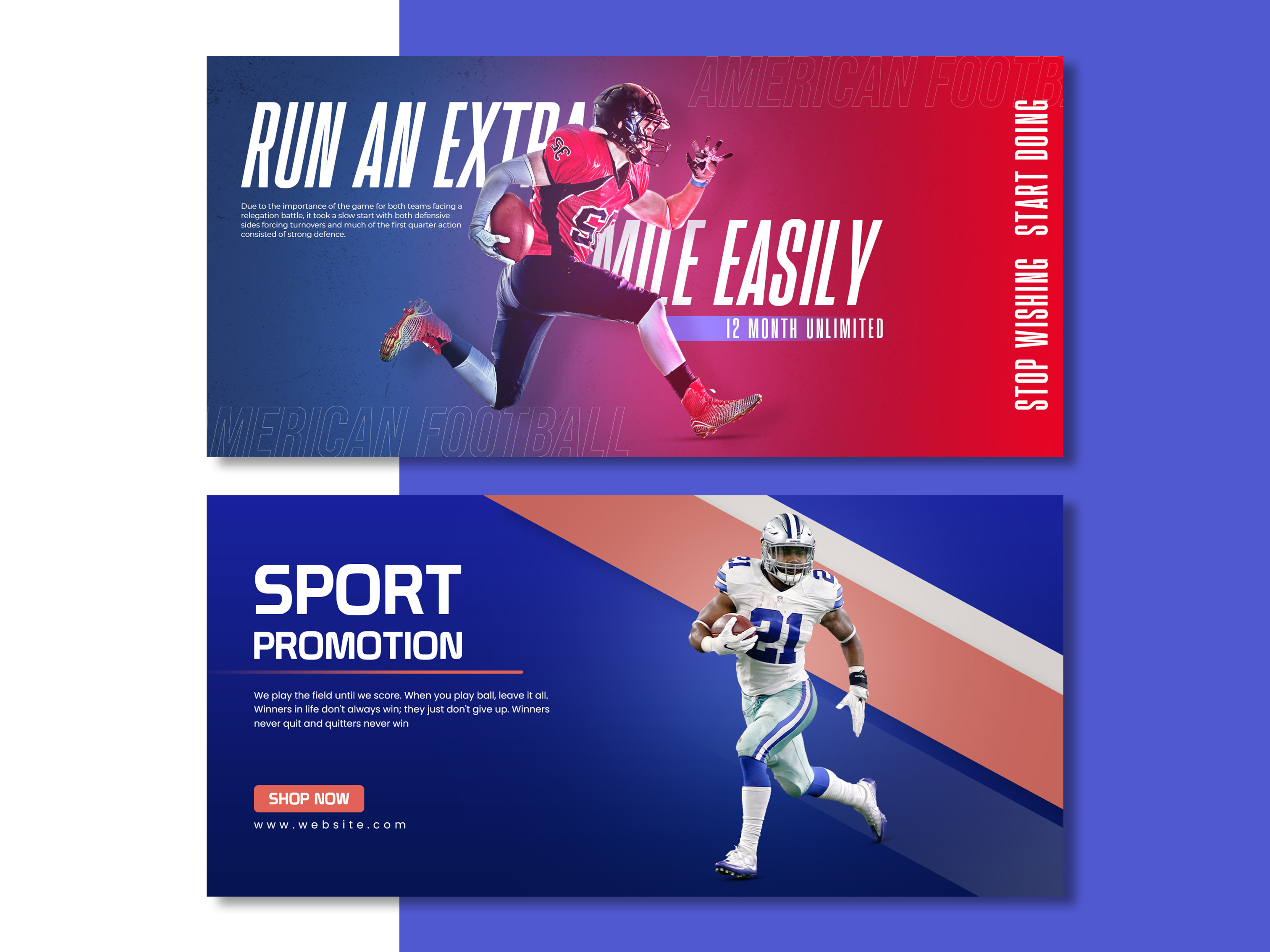 Web banner | Social Media Banner Template by Md Bayzid Bostami on Dribbble