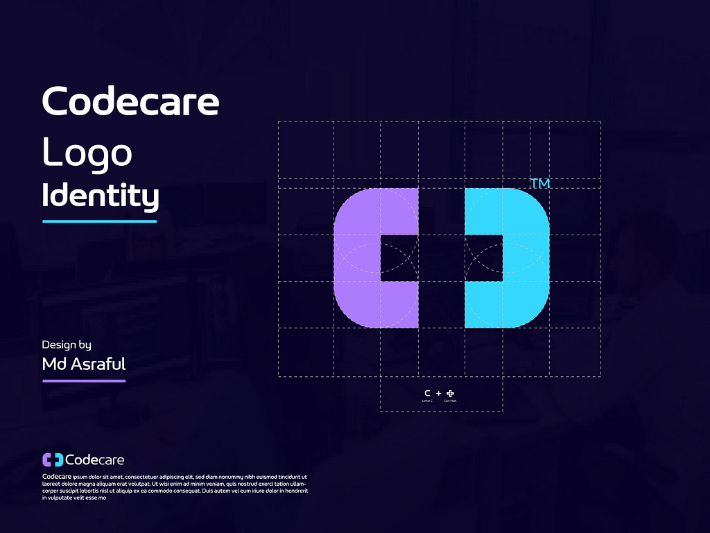 Logo Design, C letter logo, Coding logo by Md Asraful - Logo & Branding ...