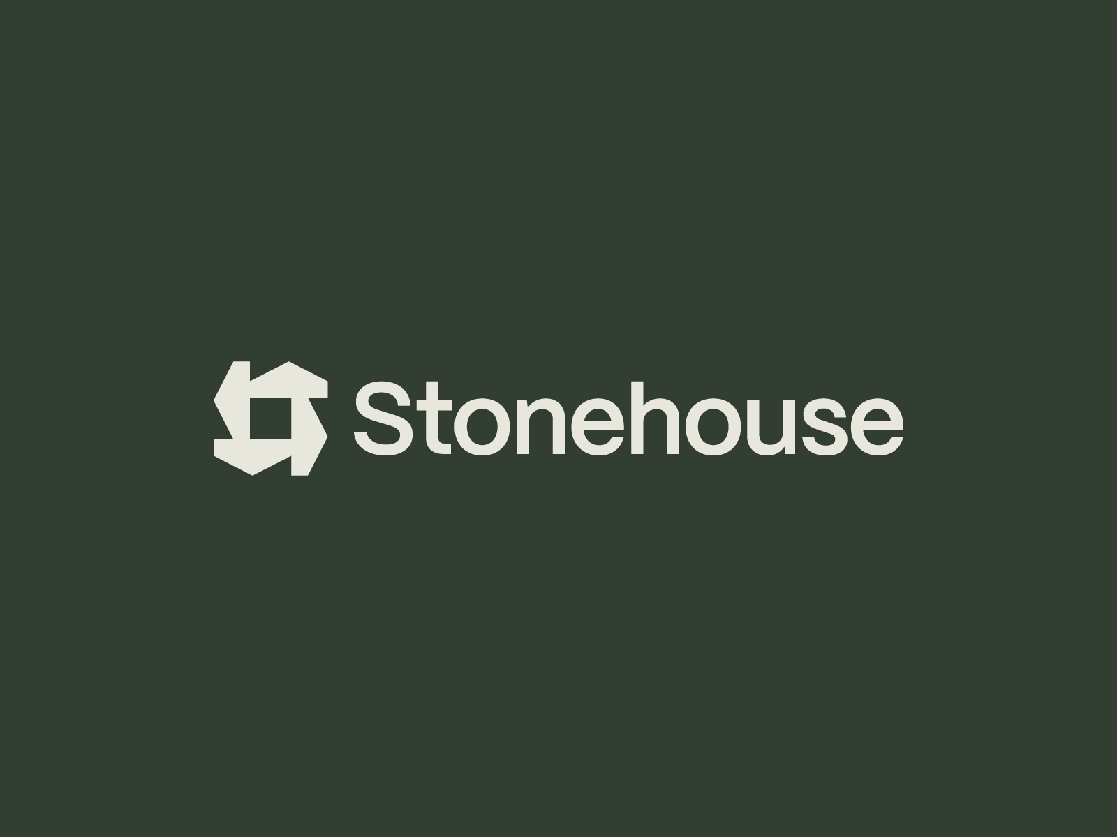 Stonehouse Logo Design by Elif Kameşoğlu for Elbu Studio on Dribbble