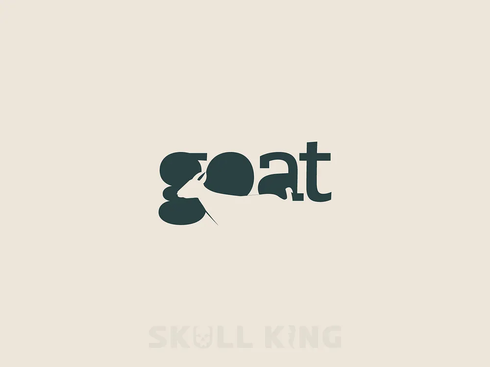 Goat Wordmark Logo designs, themes, templates and downloadable graphic ...