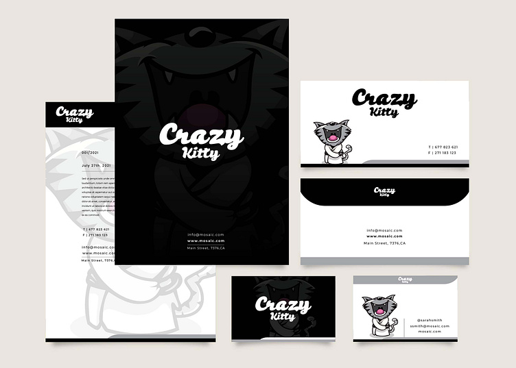 Stationery Designs By Faisal Qadeer On Dribbble