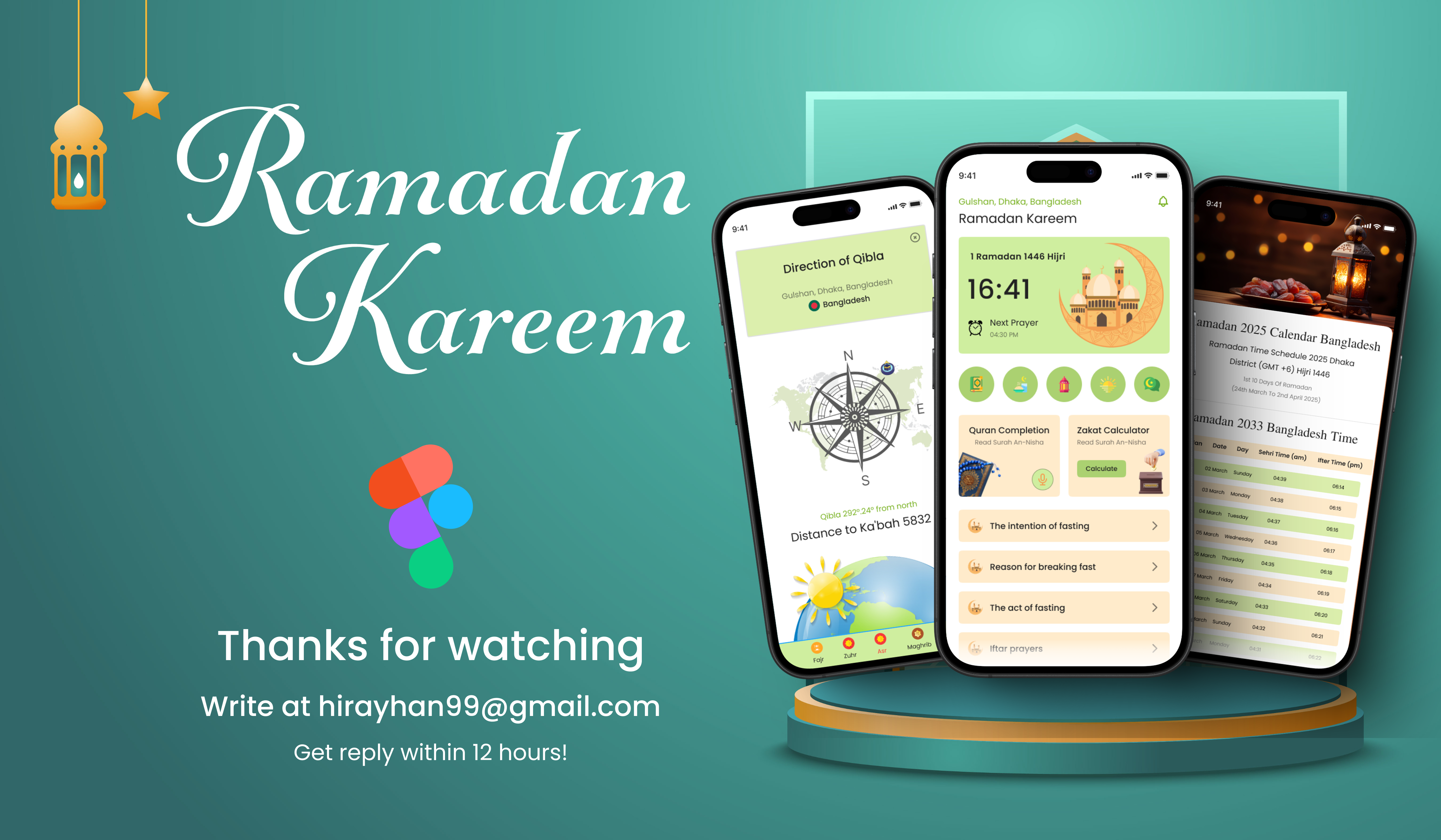Ramadan Kareem - App For Ramadan Tracker & Reminder by Gm Rayhan kabir ...