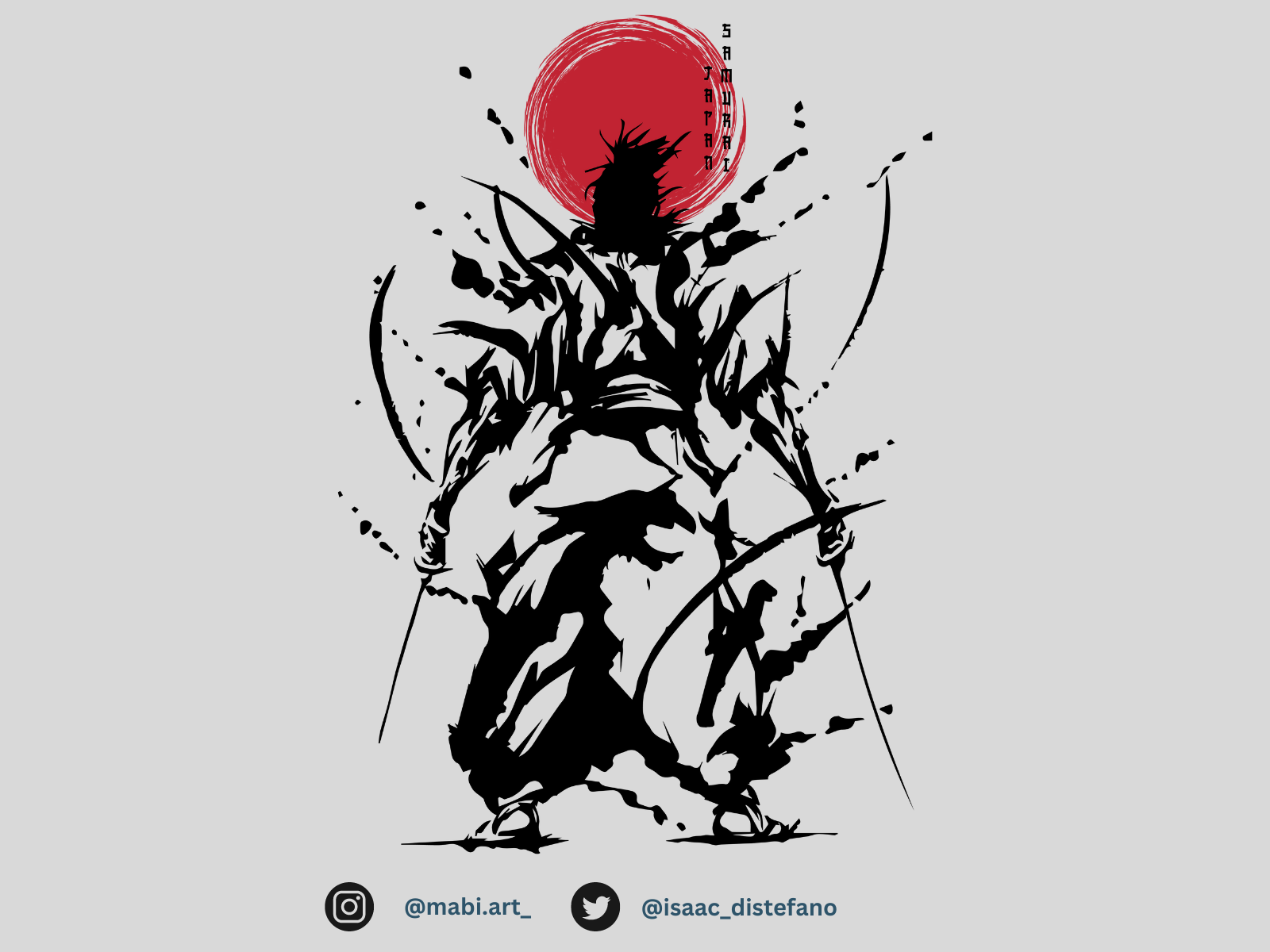 Samurái by Isaac Di Stefano / Mabi Art on Dribbble