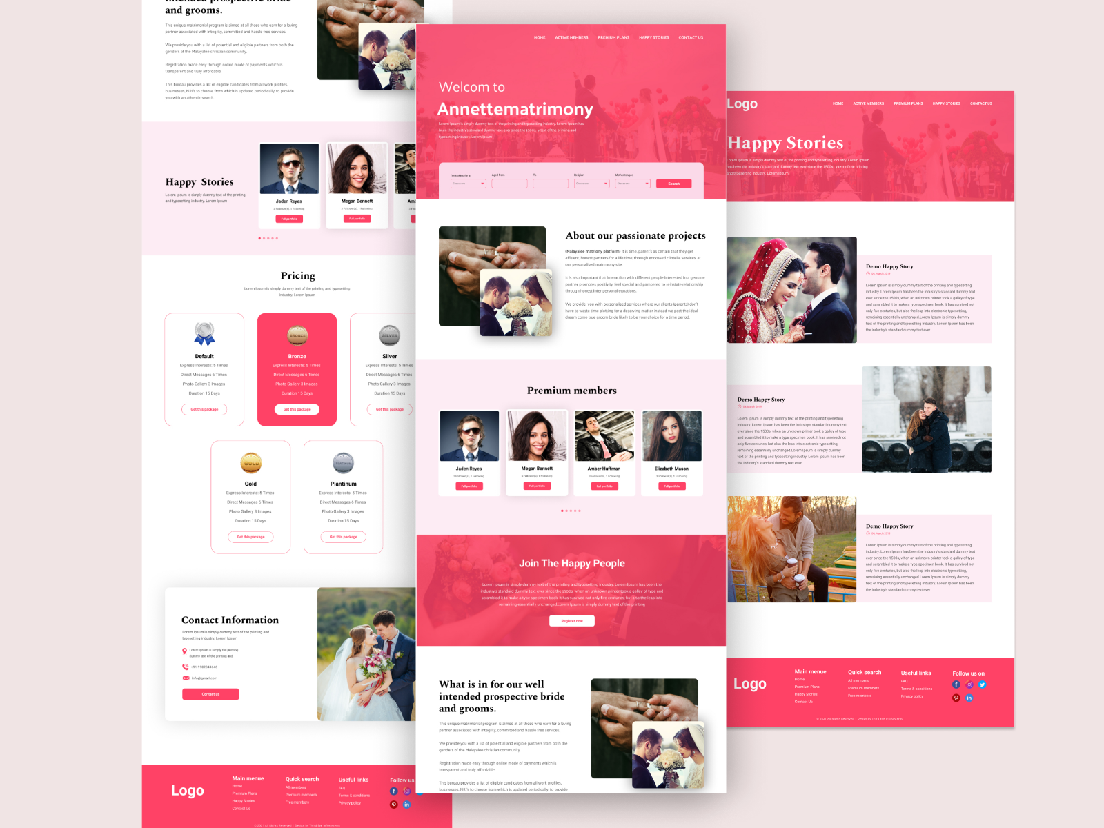 Matrimonial Website | Best matrimonial website by Third Eye Innovations ...