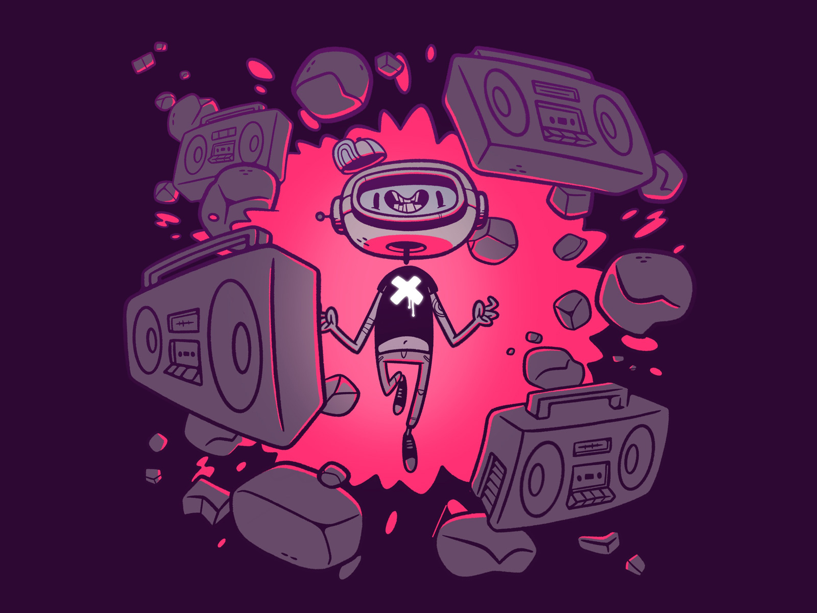 Floaty Robot Boy (w/ Process video) by Jetpacks and Rollerskates on ...