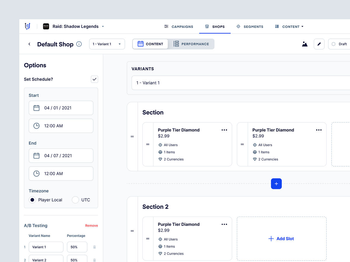 UserWise Campaign Dashboard UI by Phil Goodwin for Unfold on Dribbble