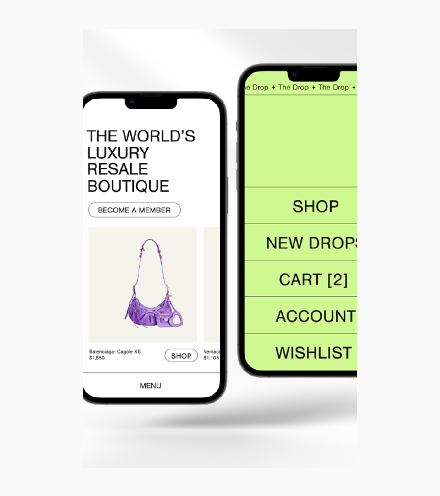 Luxury Fashion Resale App by Sarisa Trew - Trew Design on Dribbble