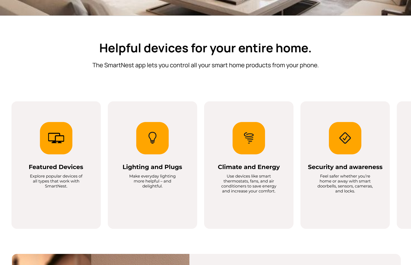 Smart Home website design by Khushbu Mandliya on Dribbble