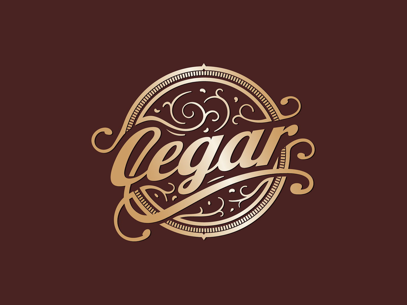 "Cegar" logo design by Nacer Filez on Dribbble