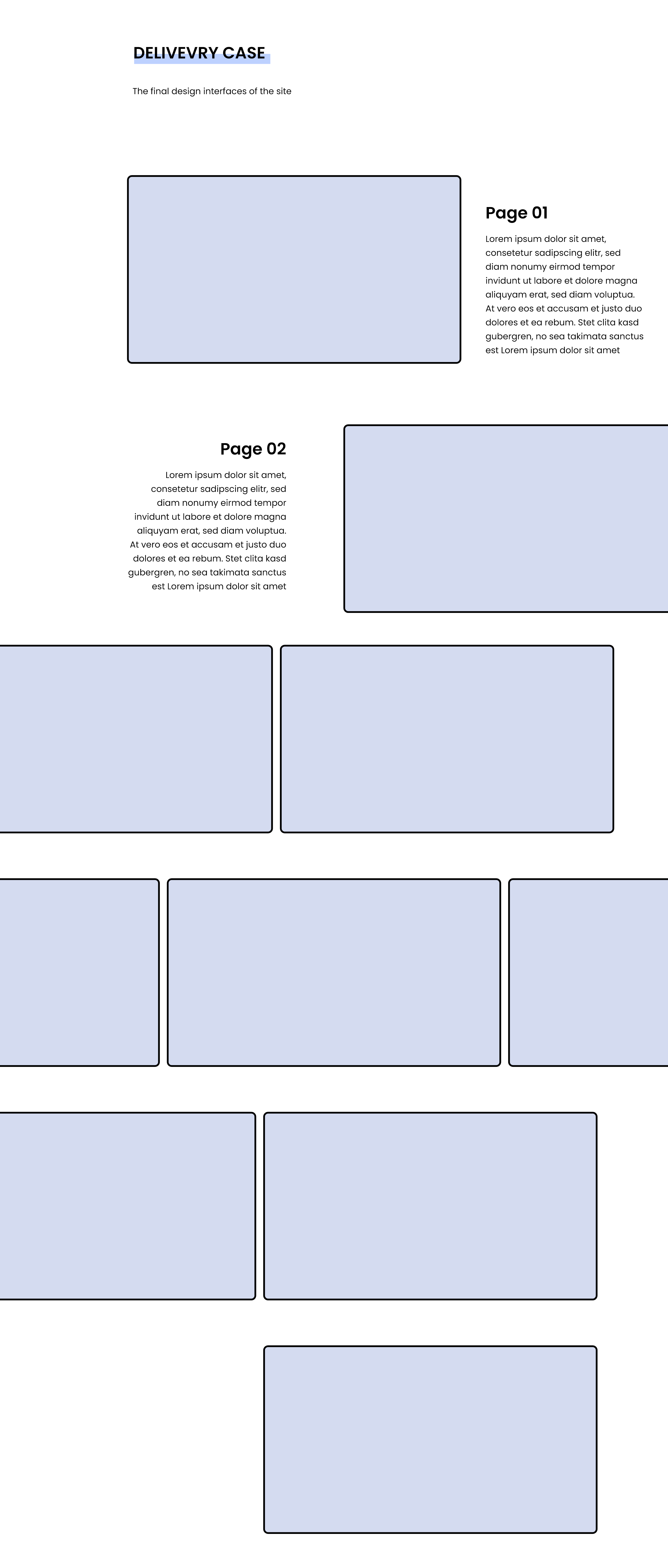 Behance UI & UX Case Study Template by Yahia Anas on Dribbble