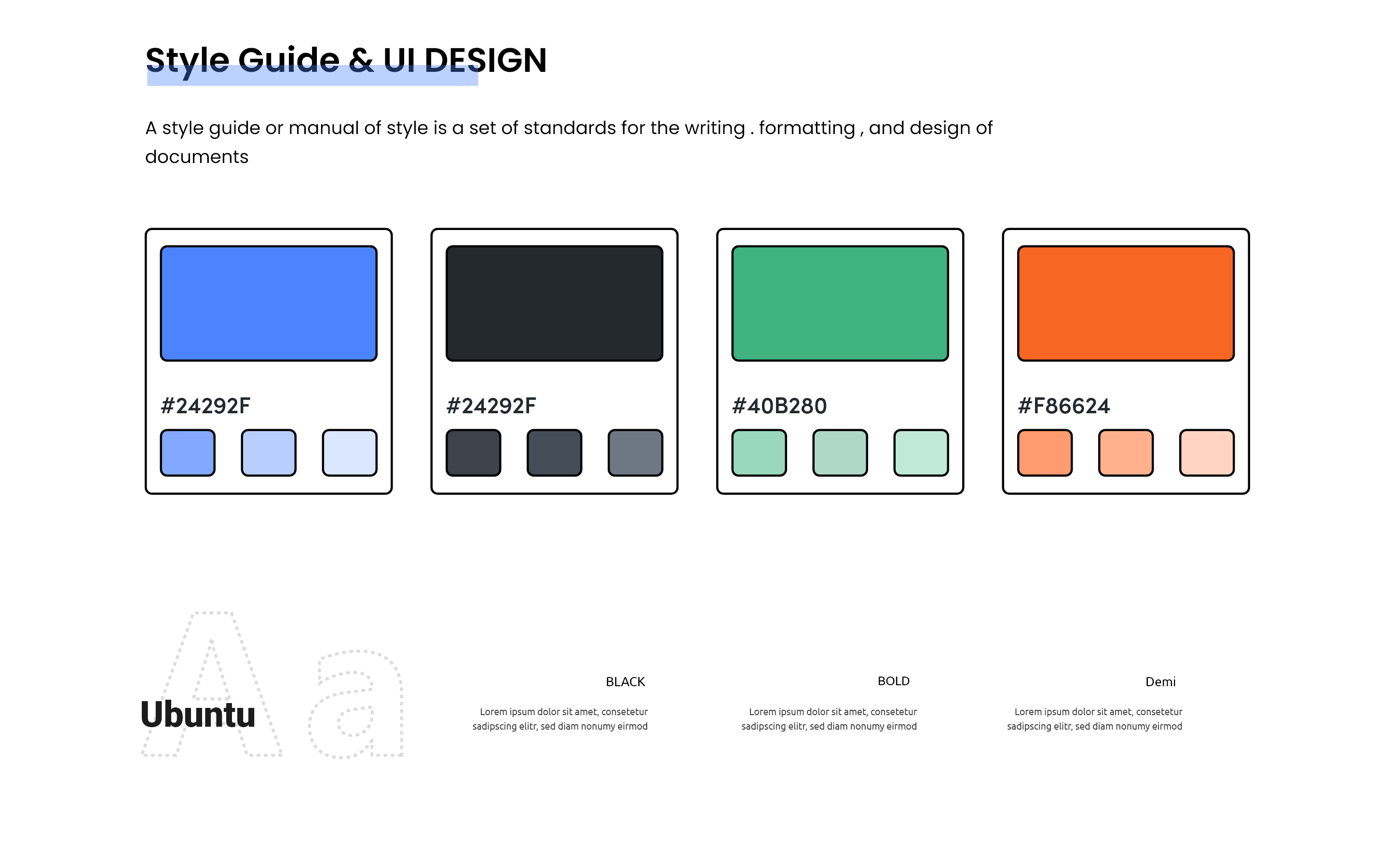 Behance UI & UX Case Study Template by Yahia Anas on Dribbble