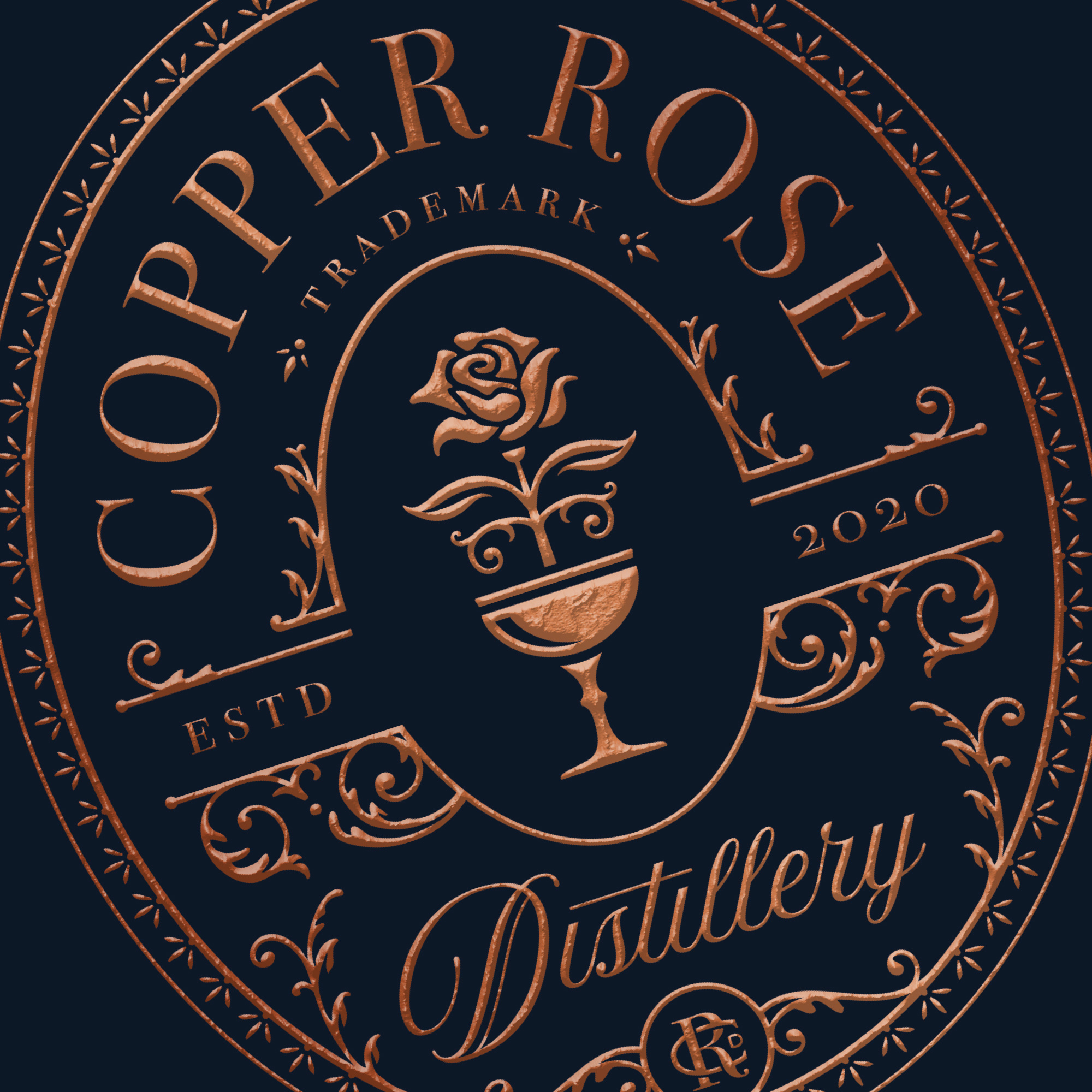 Copper Rose Distillery by Dusan Sol on Dribbble