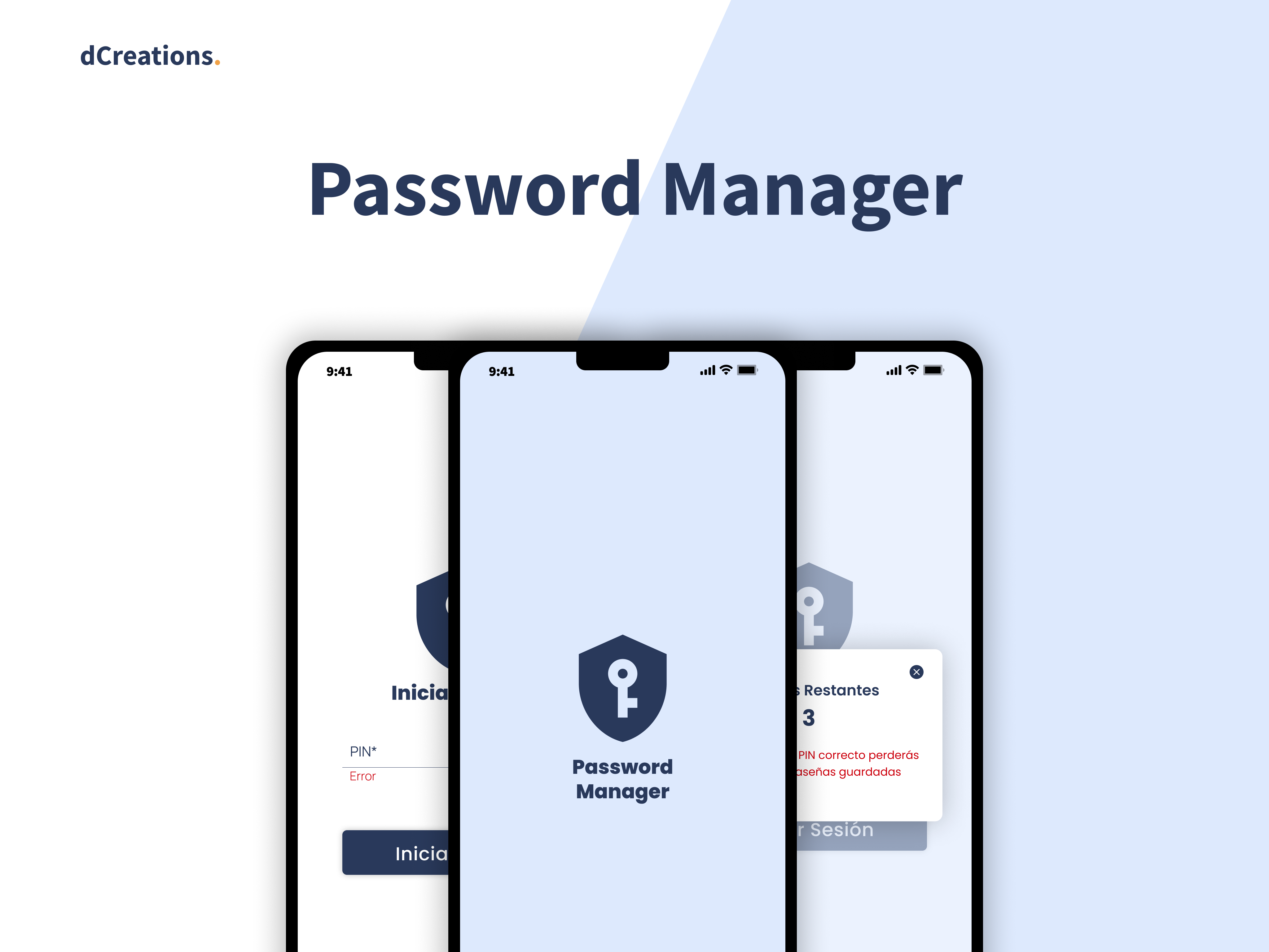 App Mobile Password Manager Ui Ux By Dcreations On Dribbble