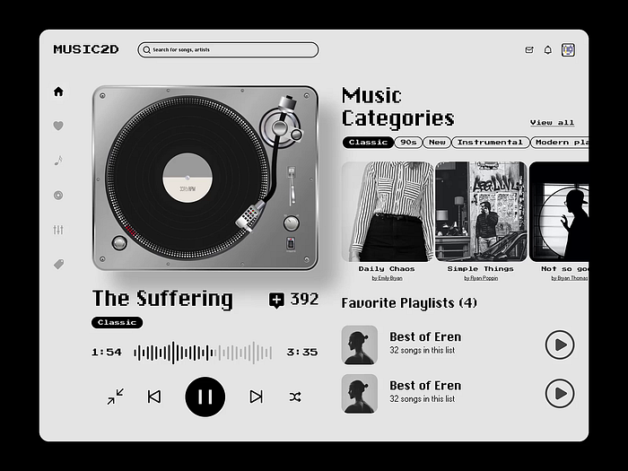 Browse thousands of Music Player images for design inspiration | Dribbble