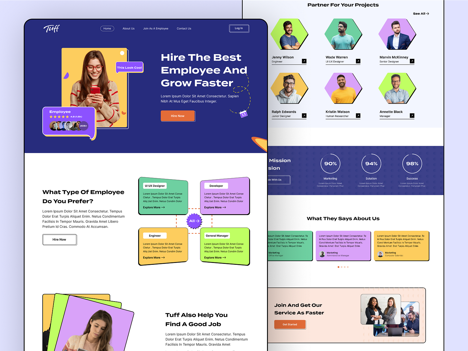 Digital Job Finder Website by Md Sajib Miah on Dribbble