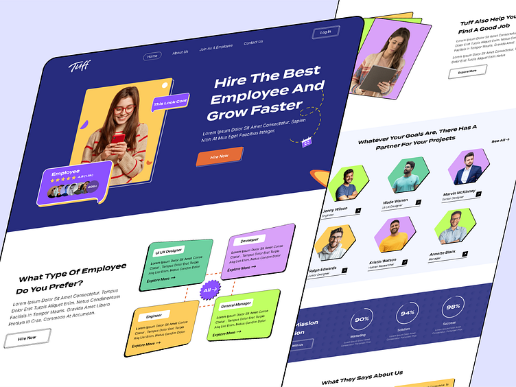 Digital Job Finder Website by Md Sajib Miah on Dribbble