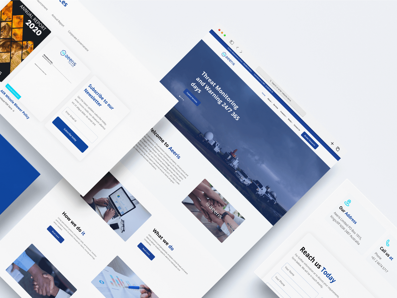Aeeris Website design by Wow Design on Dribbble
