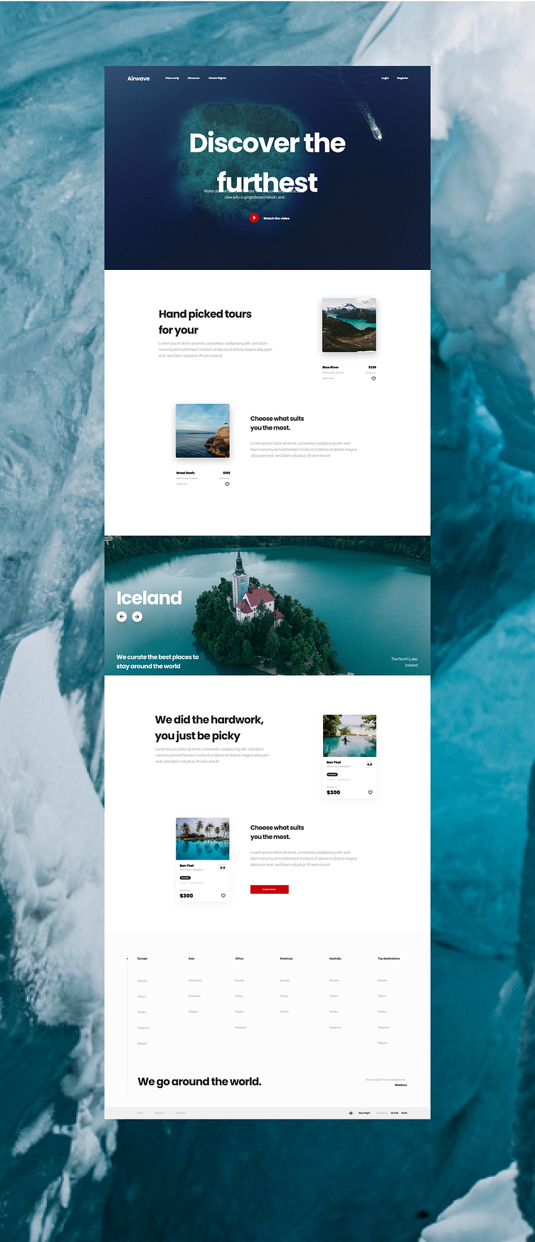 Airwave Travelling App Design by Xlent Studio: UX/UI Design Agency on ...