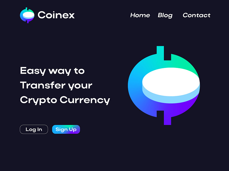 Coinex Brand Identity | Crypto Currency, Payment, DAO Logo by Sumon ...
