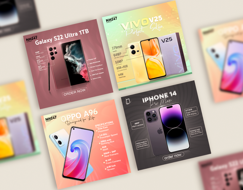 SMART PHONE SOCIAL MEDIA POSTER DESIGN by Nazmul hasan on Dribbble