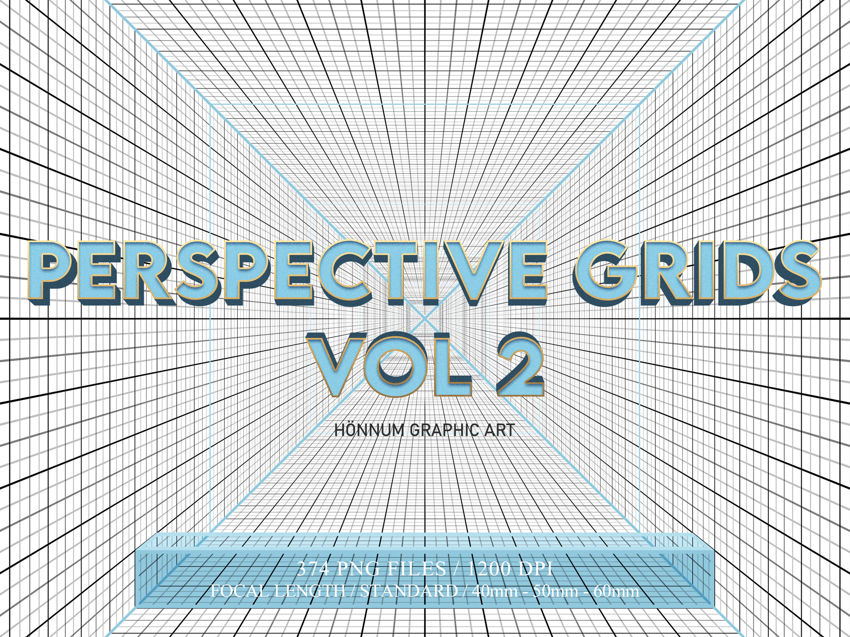 Perspective Grids Vol 2 - Download by Hönnum Graphic Art on Dribbble