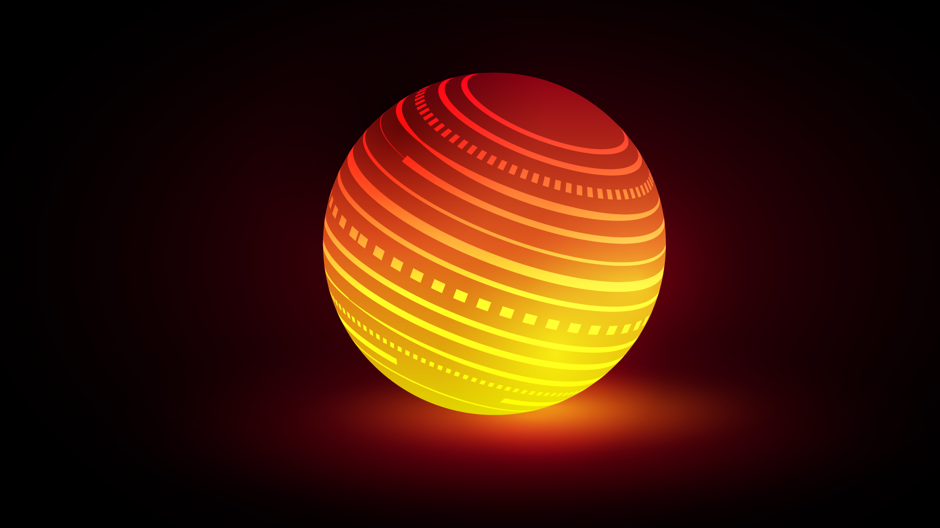 a light ball by Ira Kompanets on Dribbble