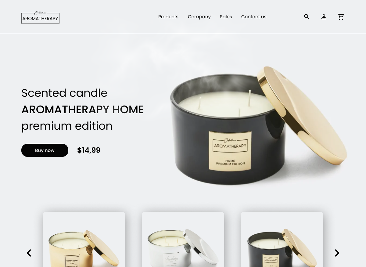 Website UI : E-commerce web header by Daria Lezhaiska on Dribbble