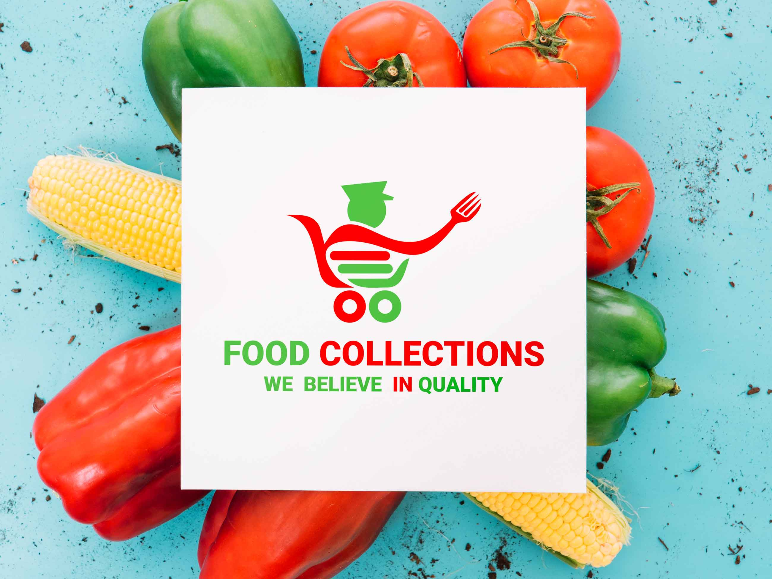 FOOD LOGO- FOOD COLLECTIONS by Anima Karmakar on Dribbble