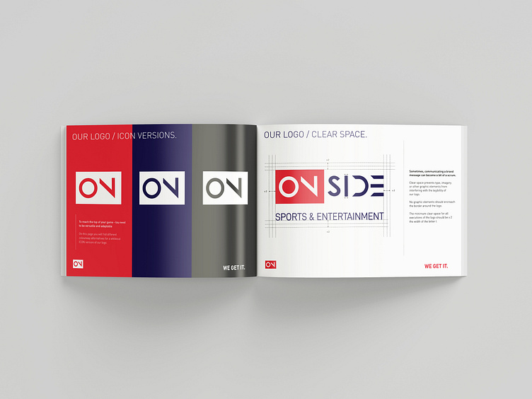 Onside Sports & Entertainment Management. Brand Guidelines by Darren ...
