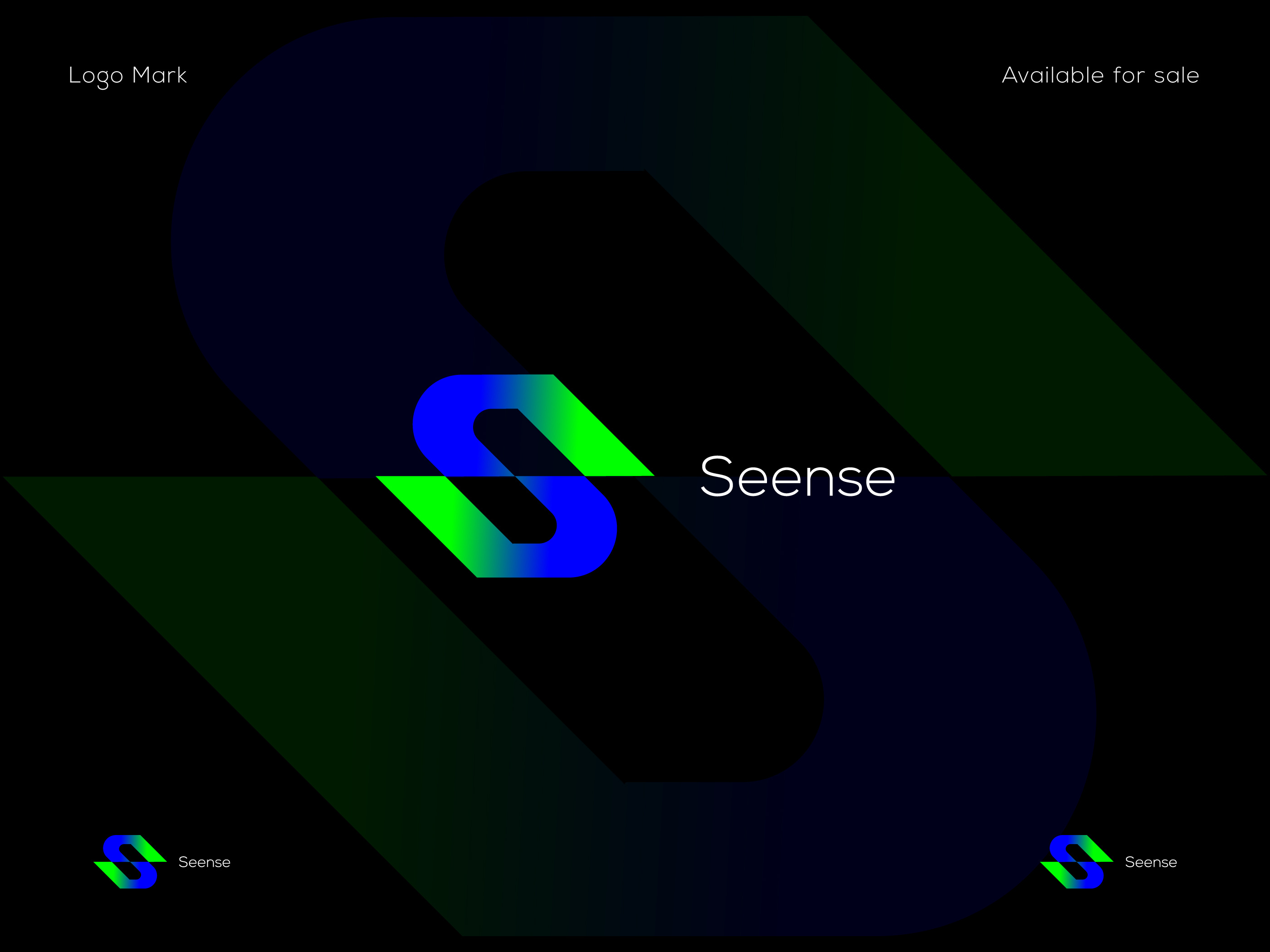 Seense Abstract Logo design by TENHOURWORK on Dribbble