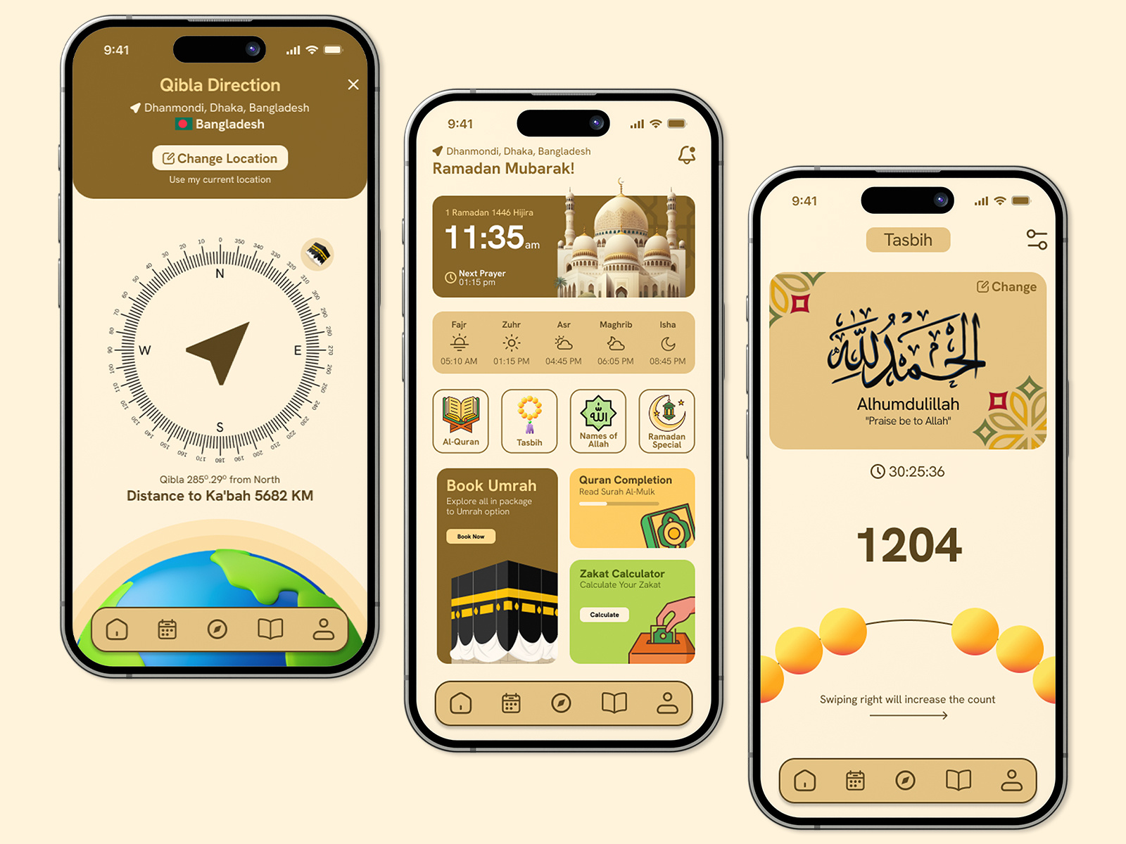 Introducing ROZA: a Ramadan App UI Design concept! 🌙 by Drawbox Design ...