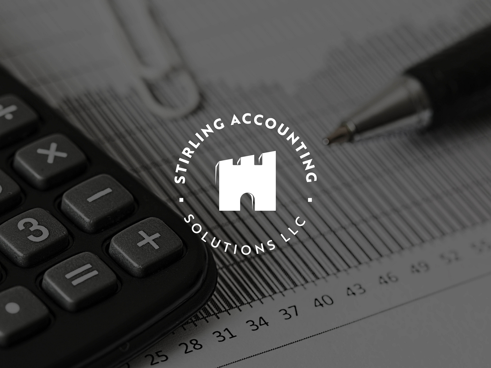 Stirling Accounting Circle Logo by Madbear Creative Agency LLC on Dribbble