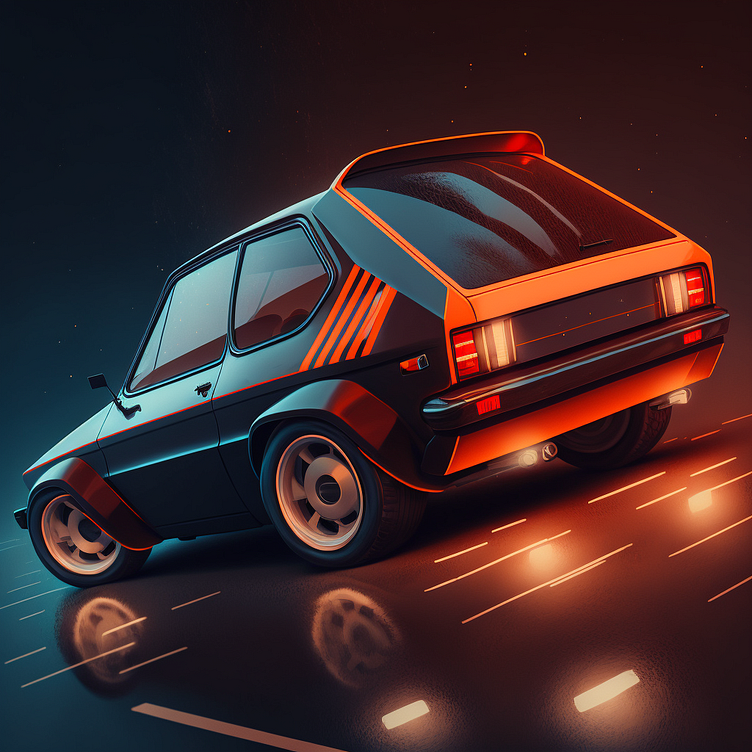 Synth 80's design | Yugo | Concept exploration by David's Brainstorm on ...