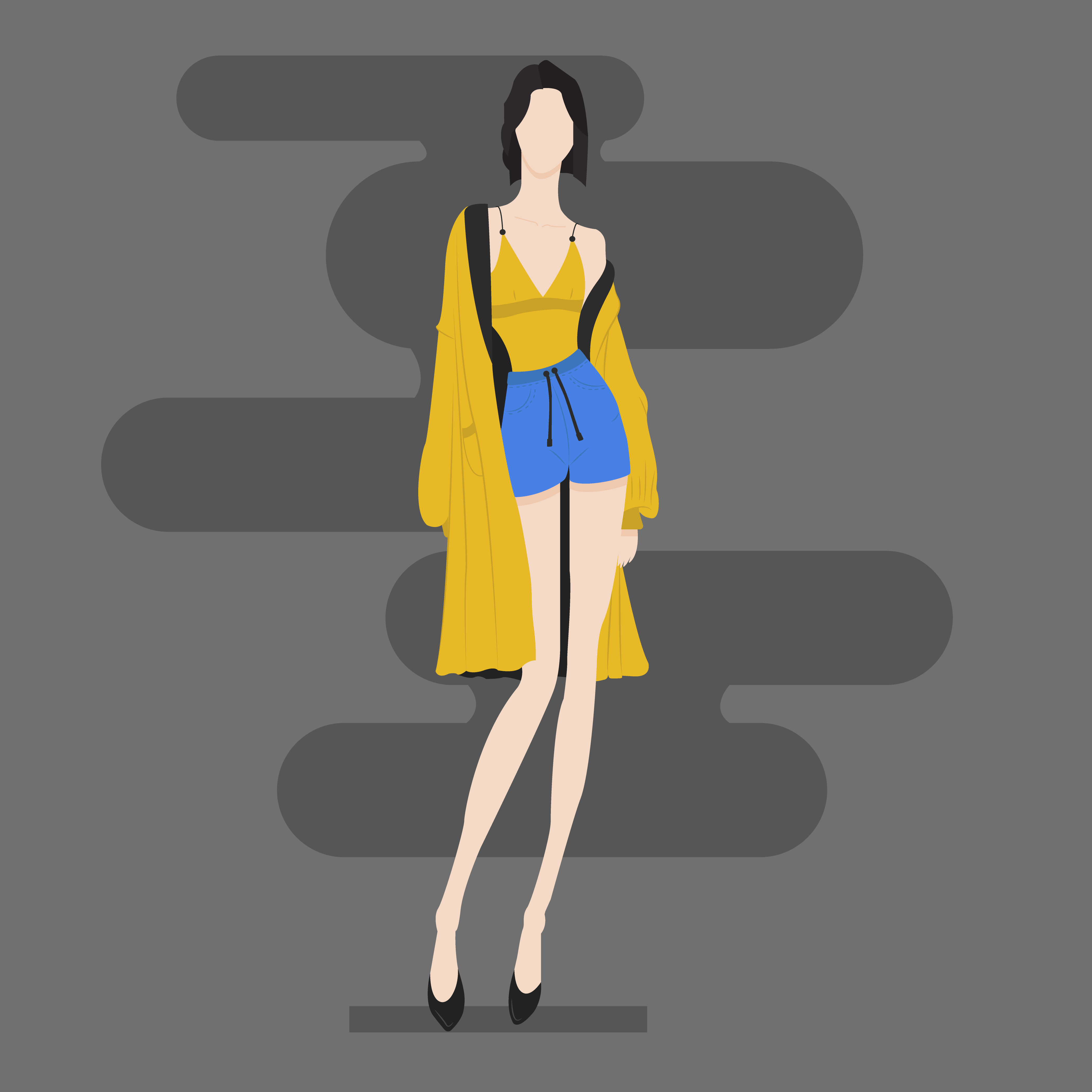 model vector art by Mohamed Usama on Dribbble