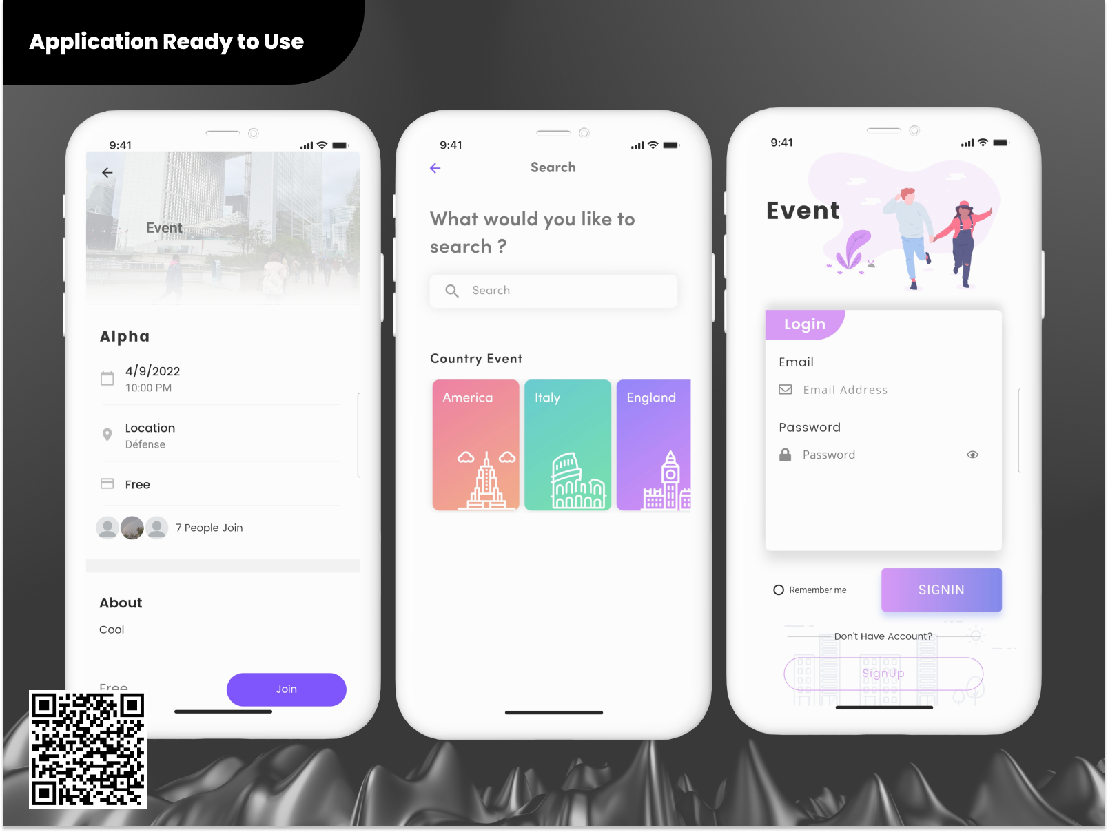 EventPro Booking Flutter Event App Full Application by Jeff Developer on Dribbble