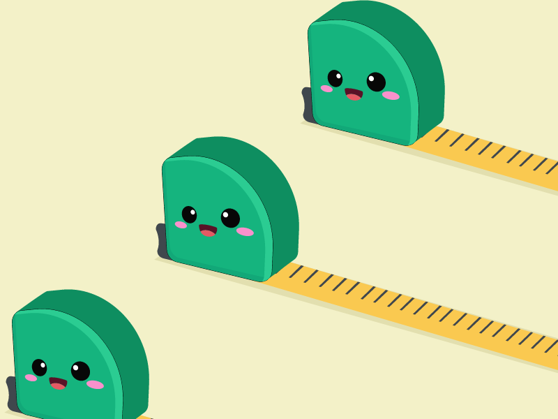 📏 Measuring Tape by Arjun Dwarakanath on Dribbble