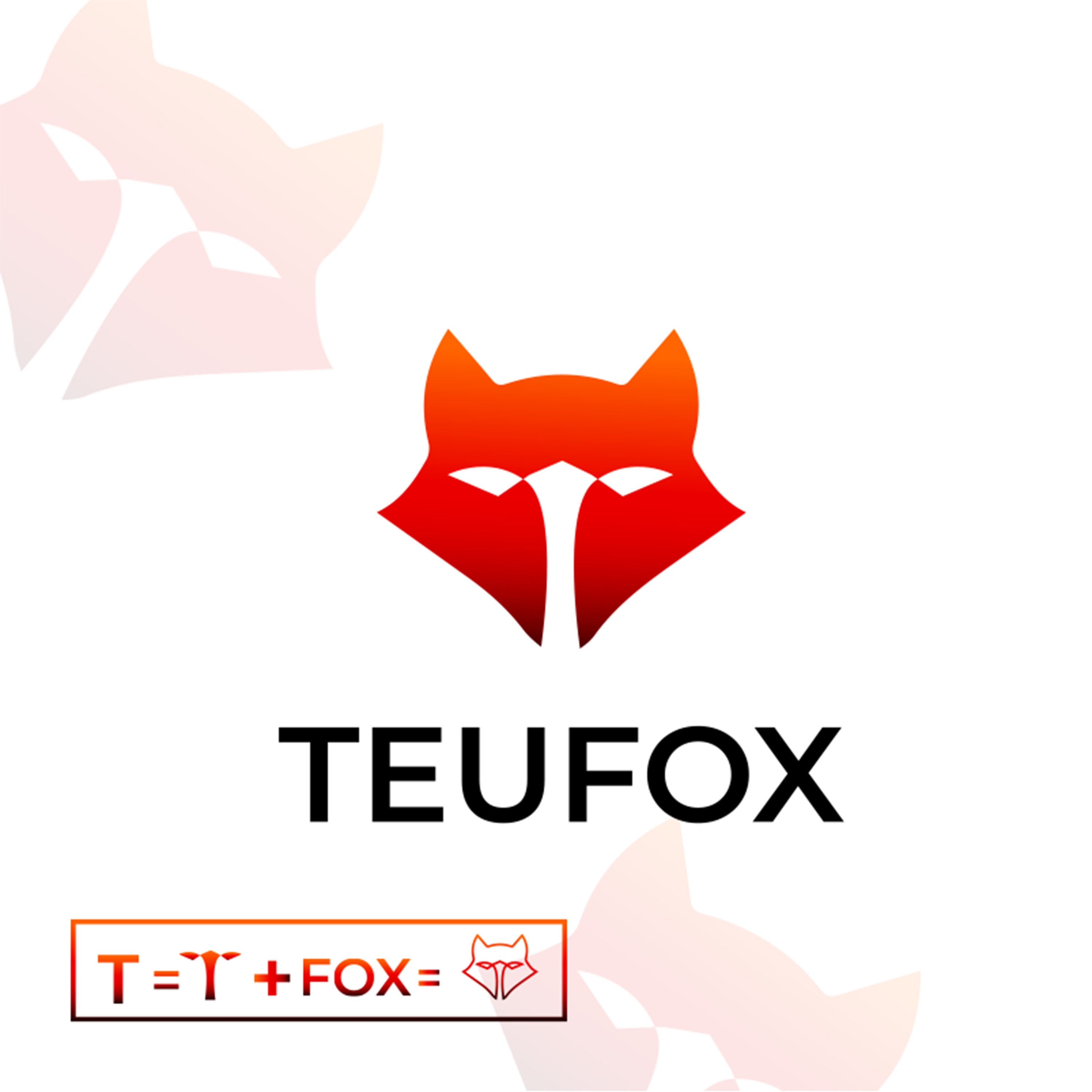 Iconic TEUFOX logo design by maksud rodro on Dribbble
