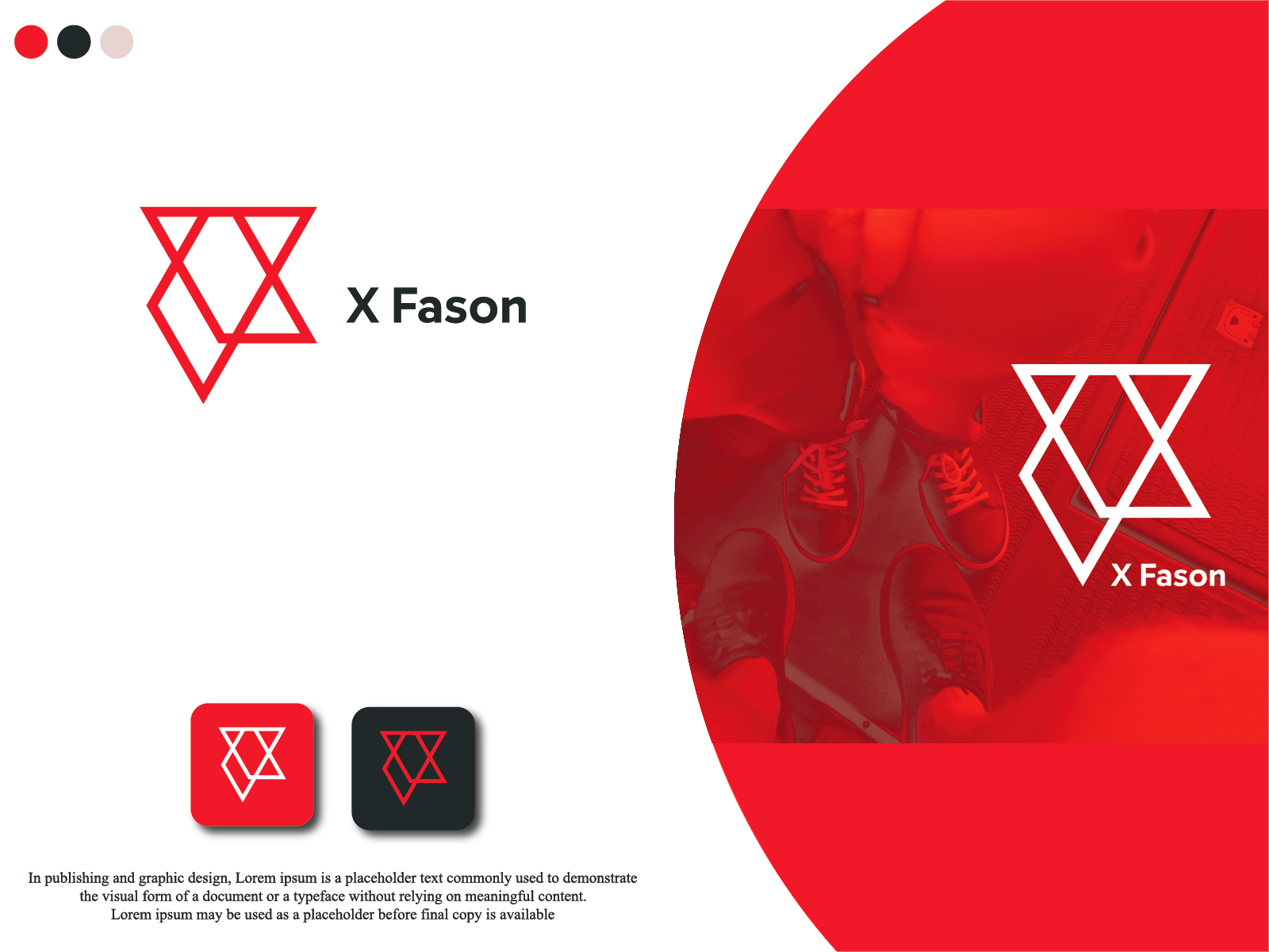 Minimal Lineart Logo - Letter X by Saathi on Dribbble