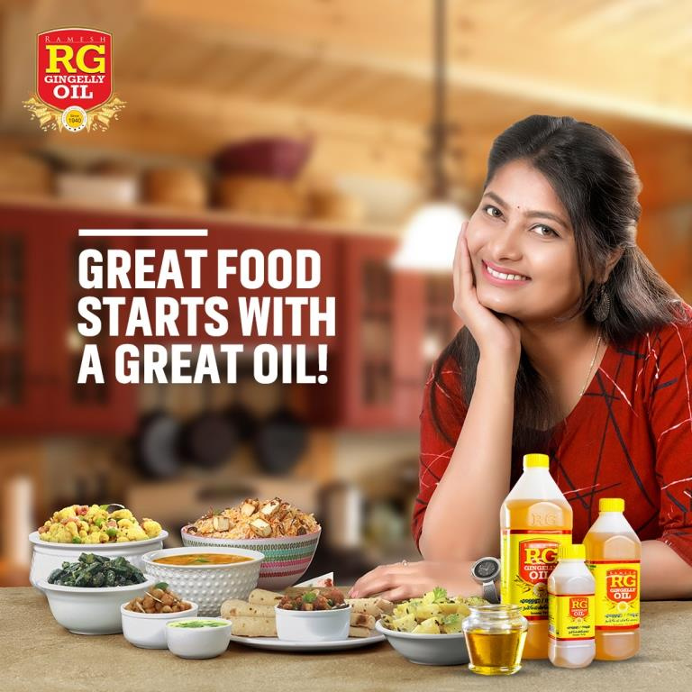 RG Gingelly oil manufacturer by RG FOODS on Dribbble