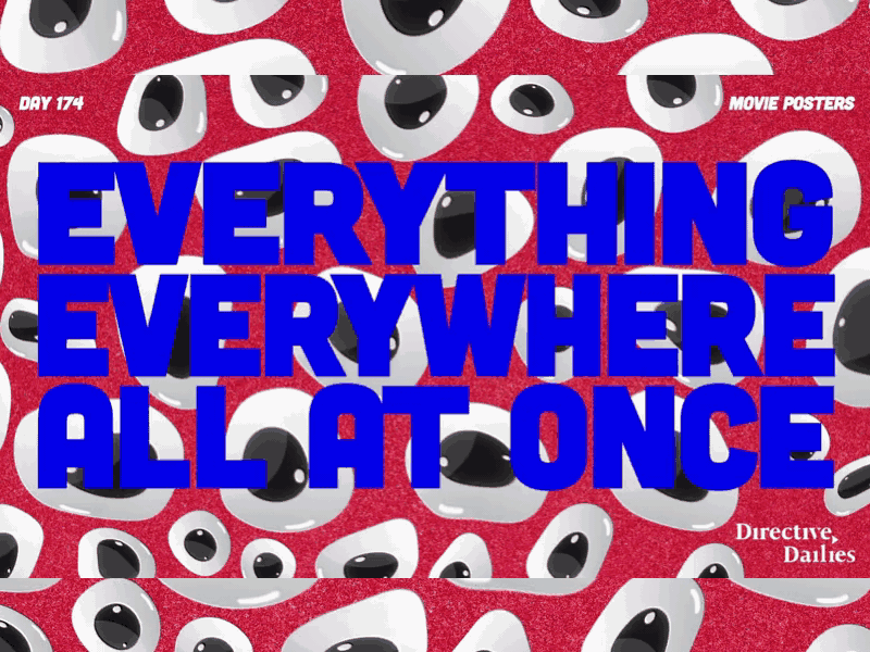 Motion movie poster | Everything Everywhere All At Once by Van on Dribbble
