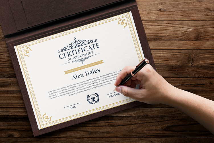Certificate Design Template by Owaly Ullah on Dribbble